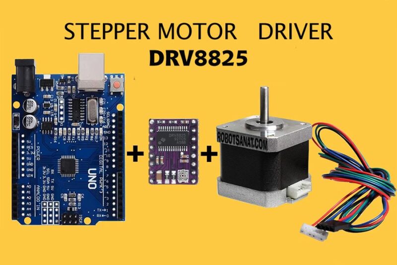 درایور استپر موتور DRV8825 چیست؟